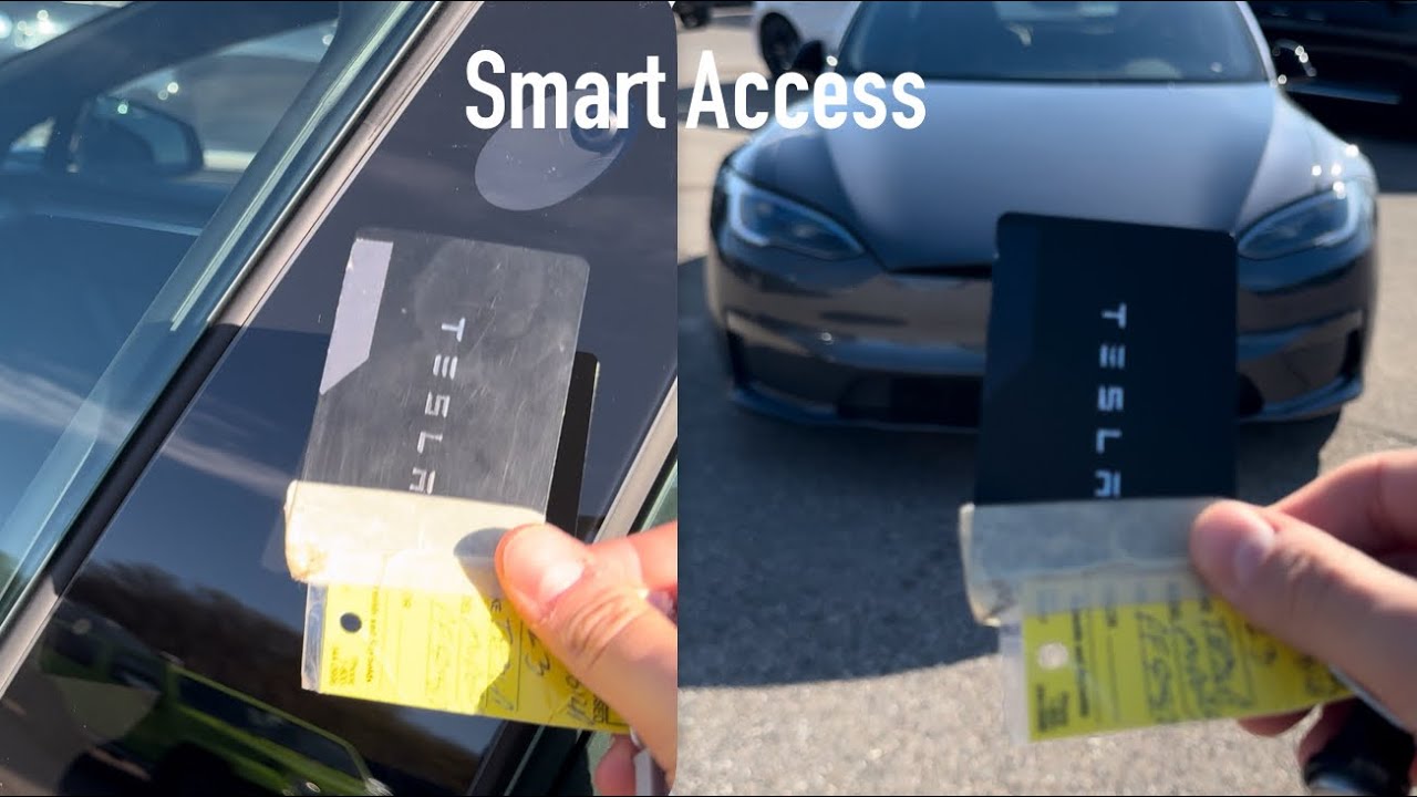 2024 Tesla Model S: Smart Entry and Key Card | Car Conversations - YouTube