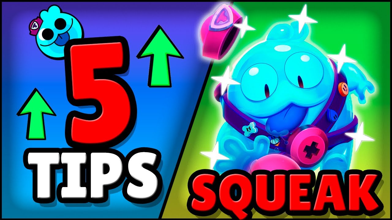 💧 COMO USAR a SQUEAK en BRAWL STARS 💧 [5 Consejos] Como mejorar en ...