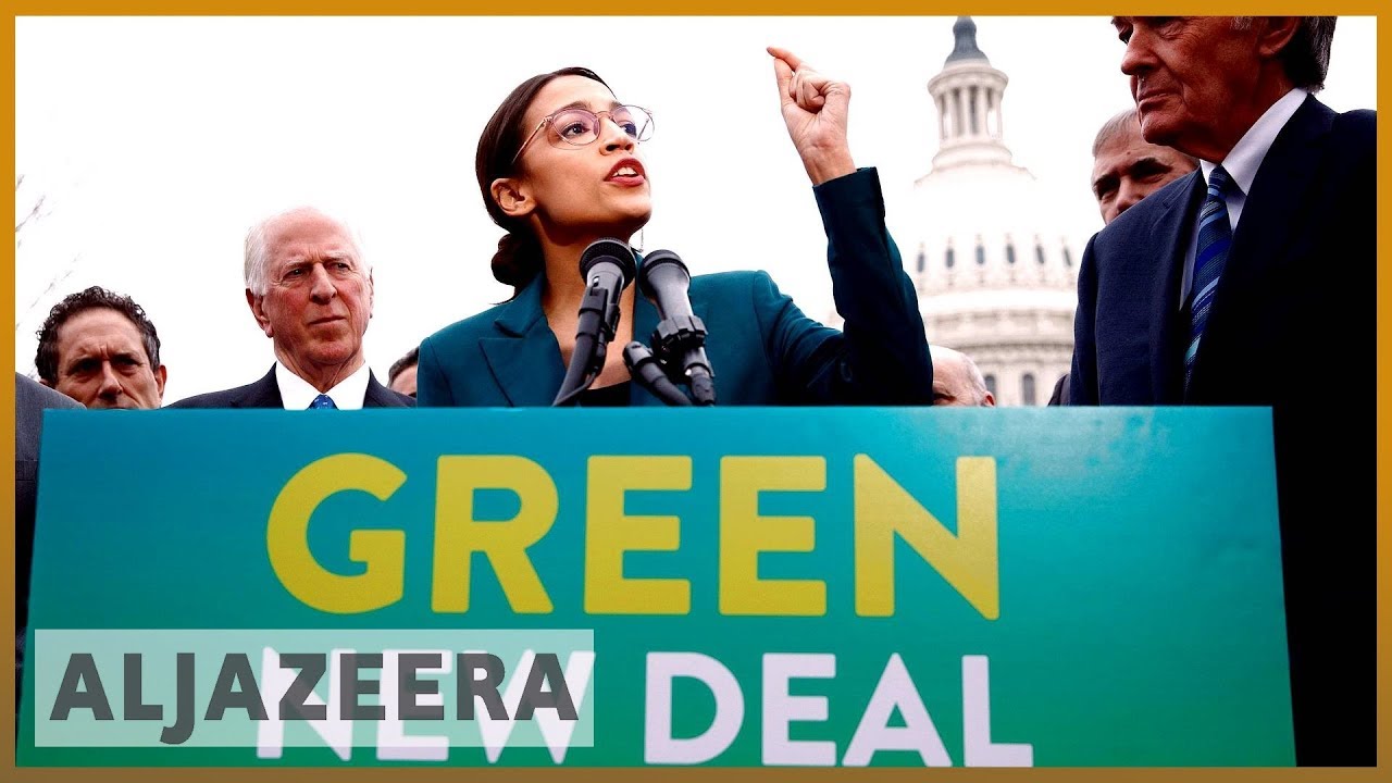 🇺🇸 Democrats push for a Green New Deal to combat climate change l Al ...