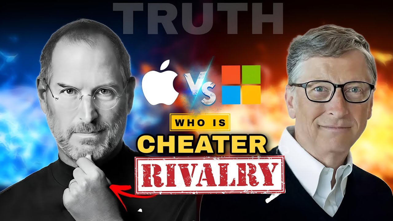 Steve jobs Vs Bill gates | Microsoft vs Apple | Greatest Rivalries | EP ...
