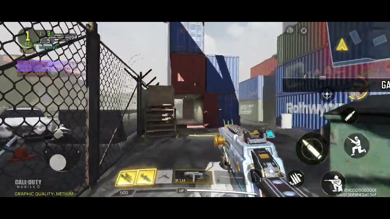 first game useing the legendary MSMC Codm - YouTube