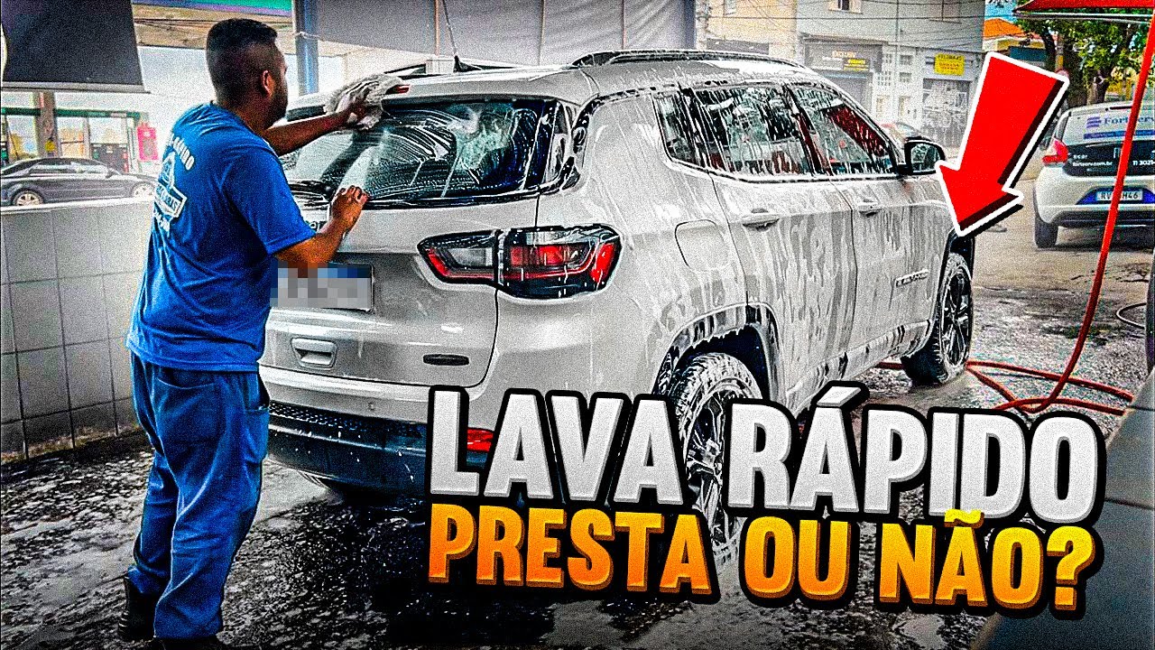 UM BOM LAVA RÁPIDO É ASSIM!!! COMO LAVAR O CARRO DIREITO - YouTube