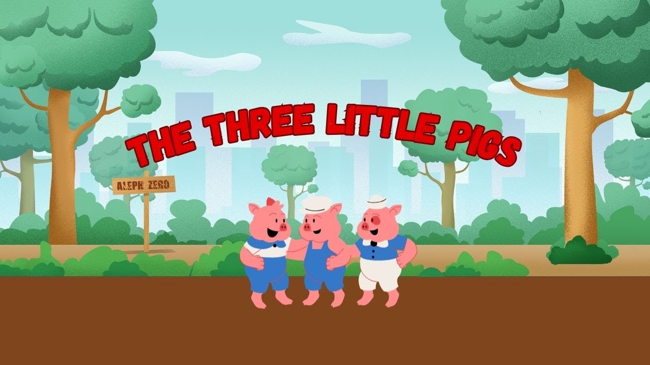 The three little pigs | Kids learning story in cartoon style - YouTube