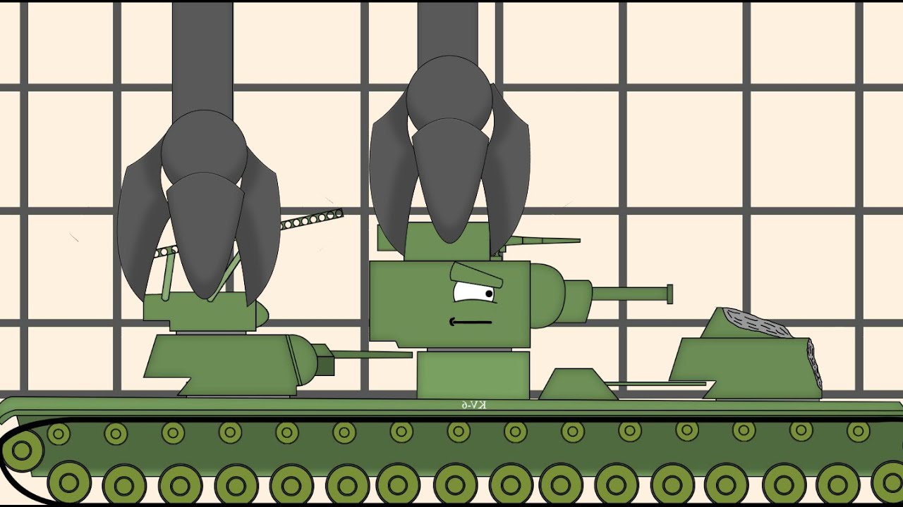 KV-6 Repair-Cartoon About Tank - YouTube