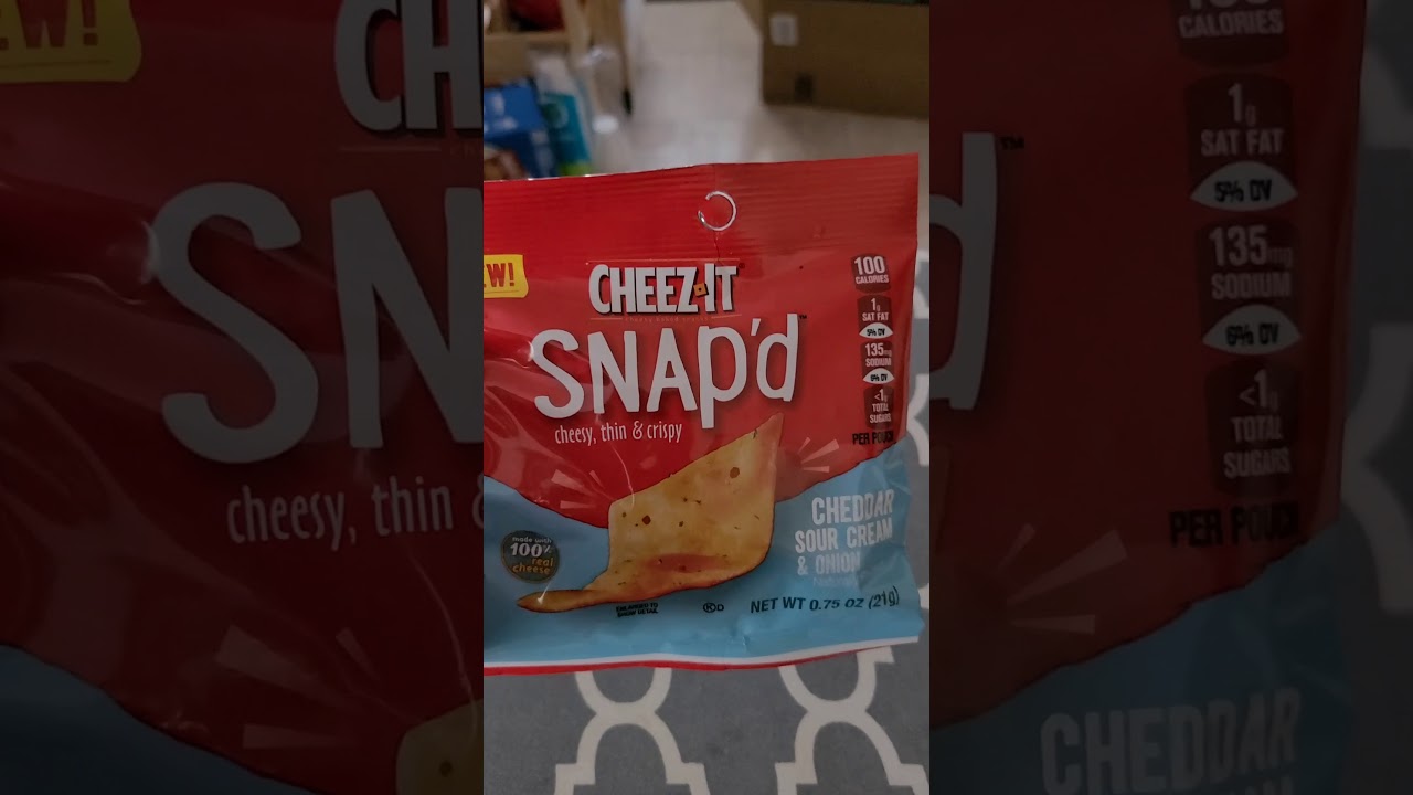 REVIEW: Cheez-It Snap'd - YouTube