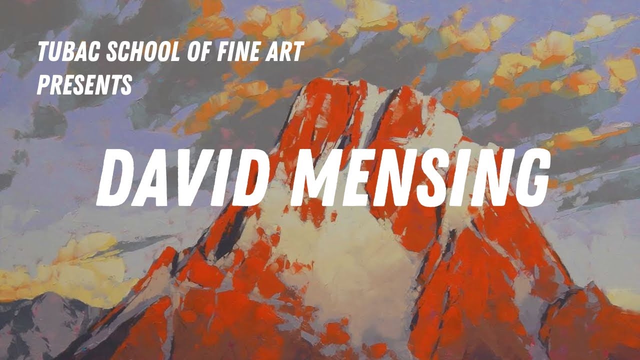 David Mensing: Dynamic Painting with a Palette Knife - YouTube