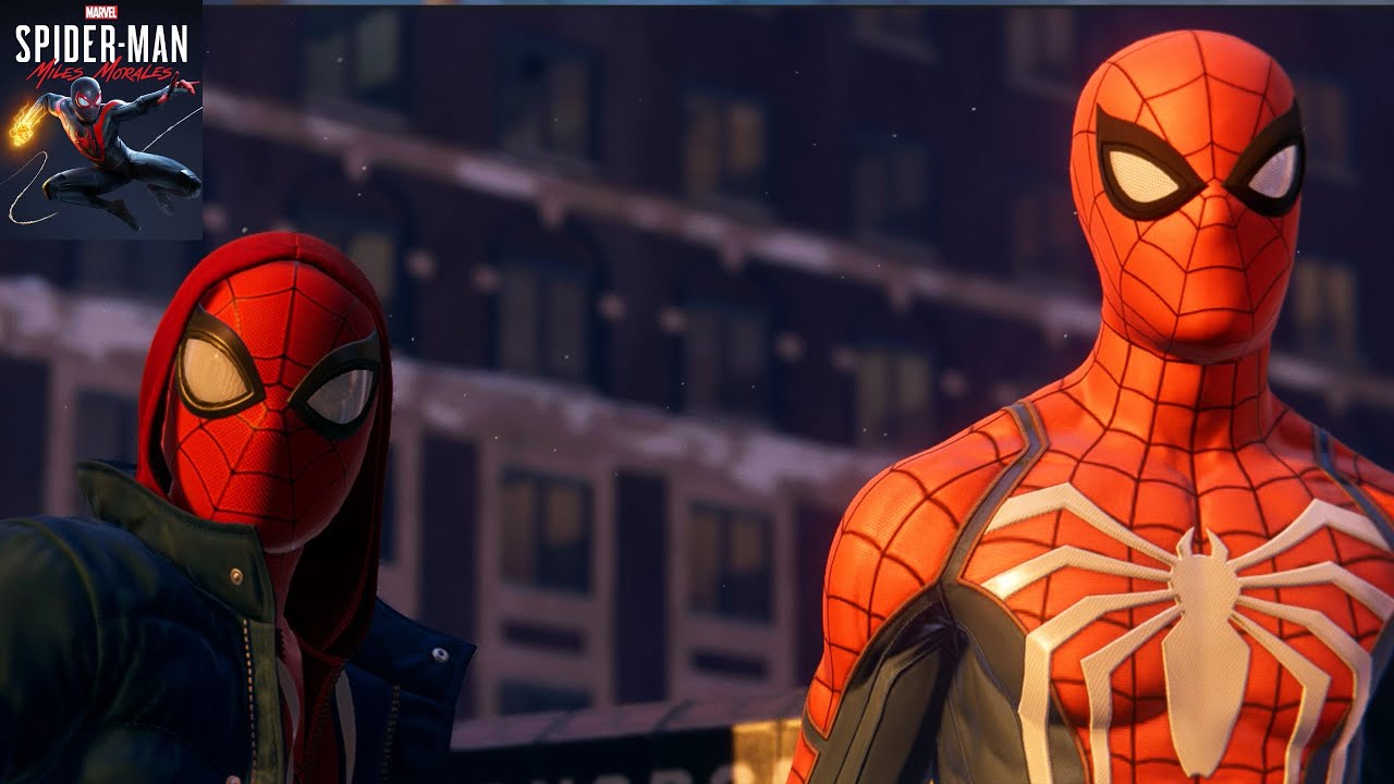 Miles Morales and Peter Parker on Their First Mission - Miles Morales ...