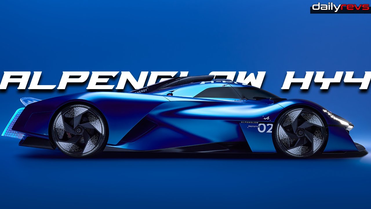 Alpine Alpenglow Hy4 Concept | Exterior Design Details Video ! - YouTube