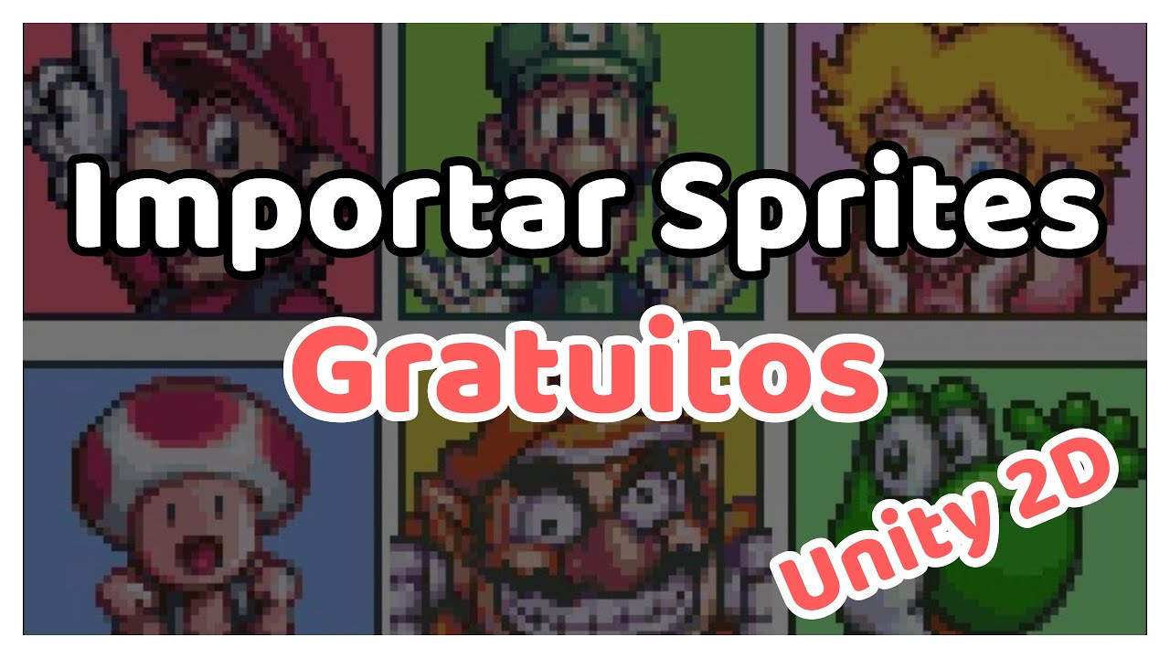 Cómo Descargar e Importar Sprites Gratis en Unity 2D Sin Perder Calidad ...