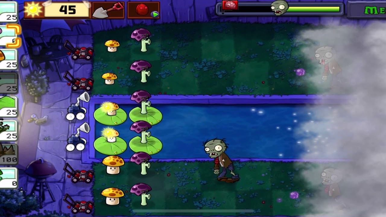 Plants VS Zombies Guide | Fog, One - YouTube