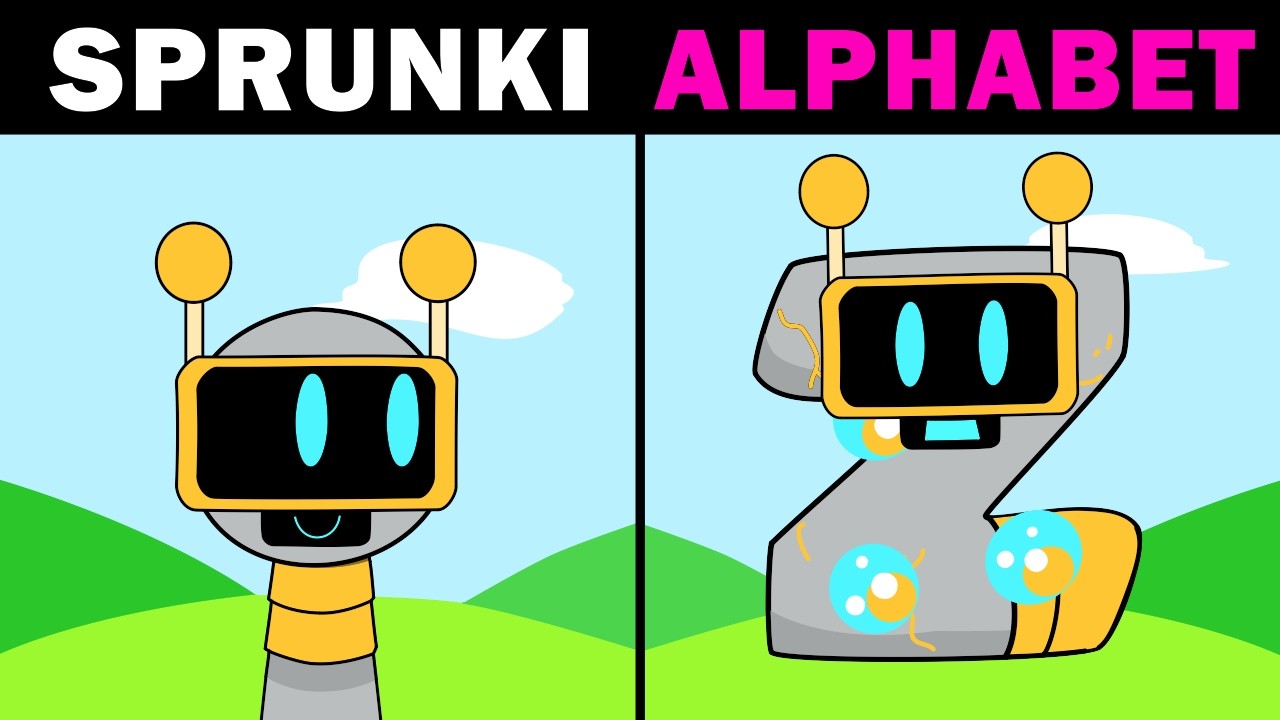 SPRUNKI but ALPHABET LORE | Alphabet lore | Animation - YouTube