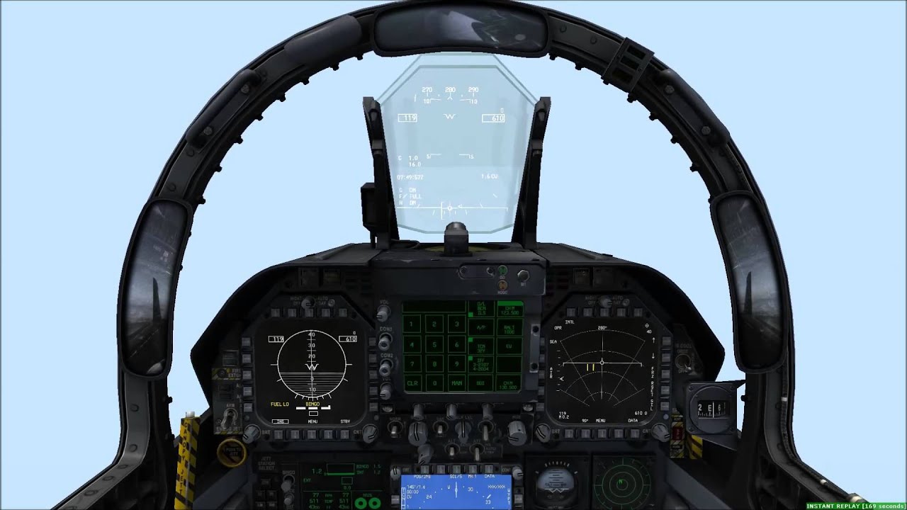Extreme Low Visibility Carrier Landing and Overhead Break - YouTube