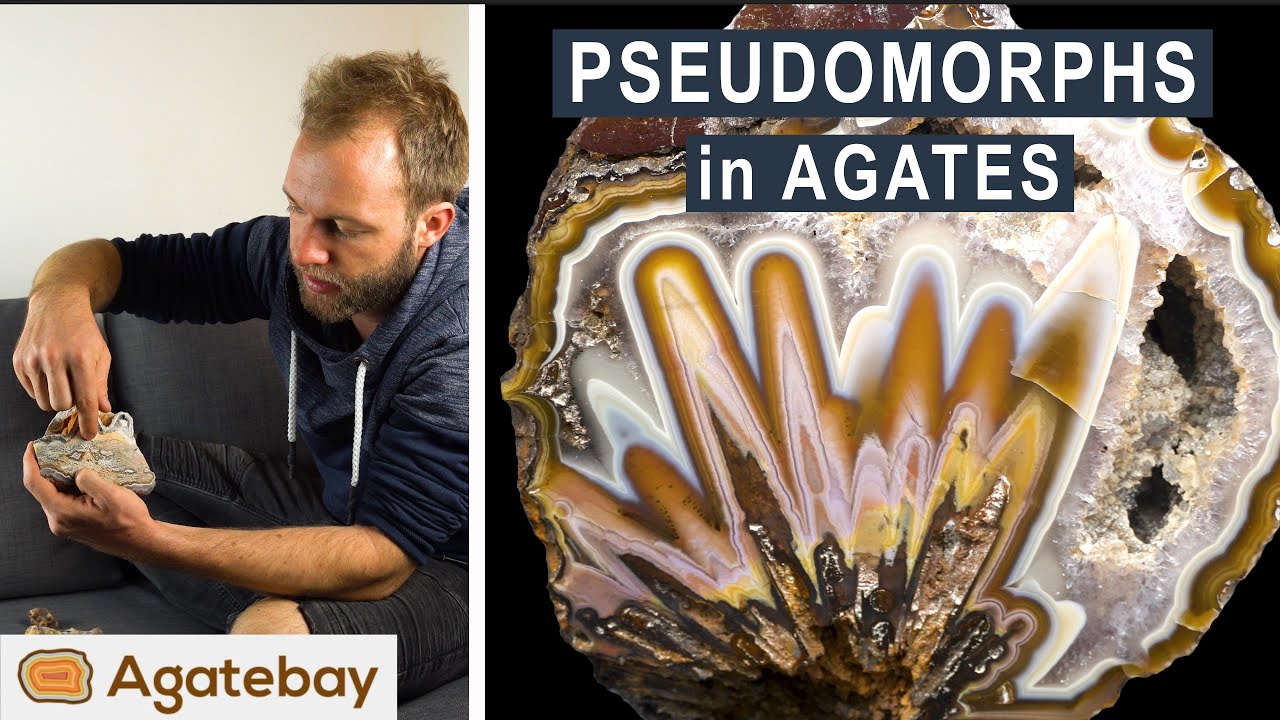 Special PSEUDOMORPHS in AGATES/ Agates explained by Josh #9 -4K- - YouTube