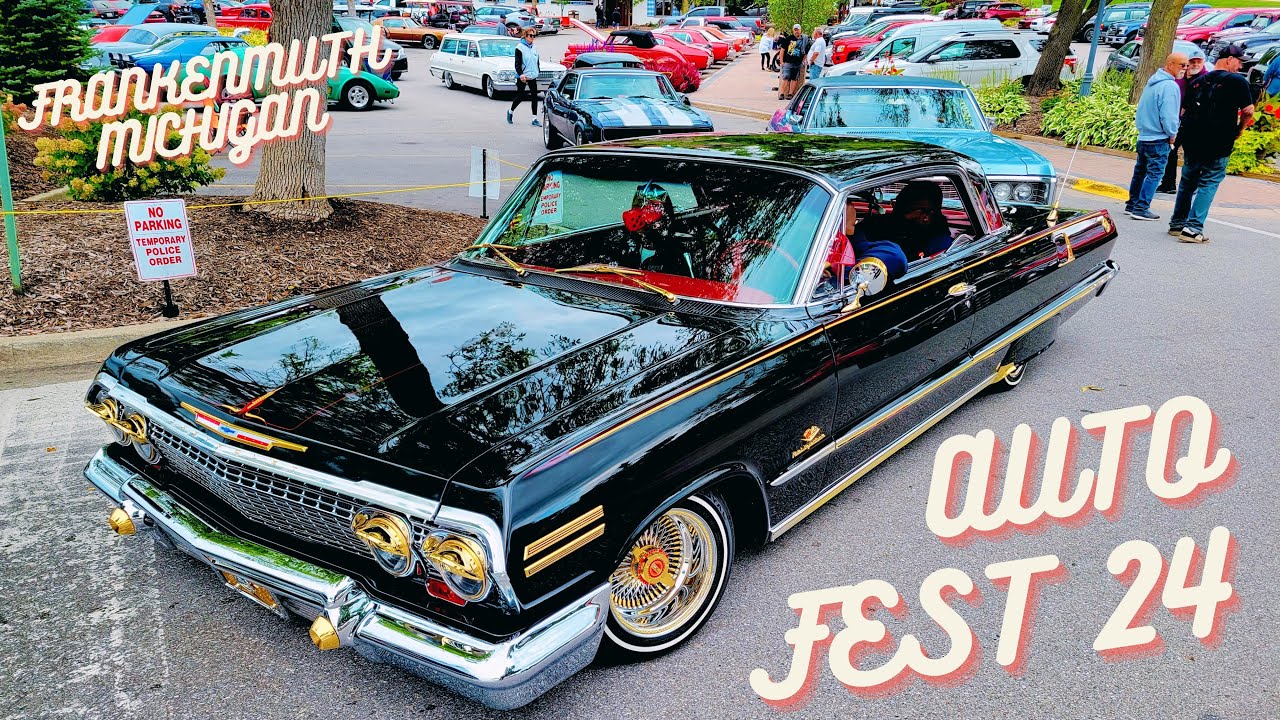 Frankenmuth Auto Fest 2024 - Car Cruising Scene - YouTube