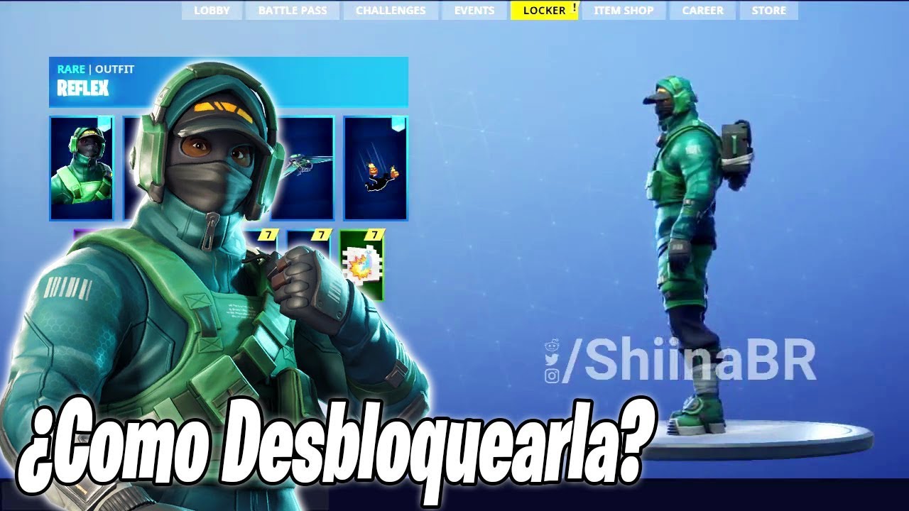 COMO DESBLOQUEAR SKIN NVIDIA REFLEX *NUEVA SKIN* - YouTube