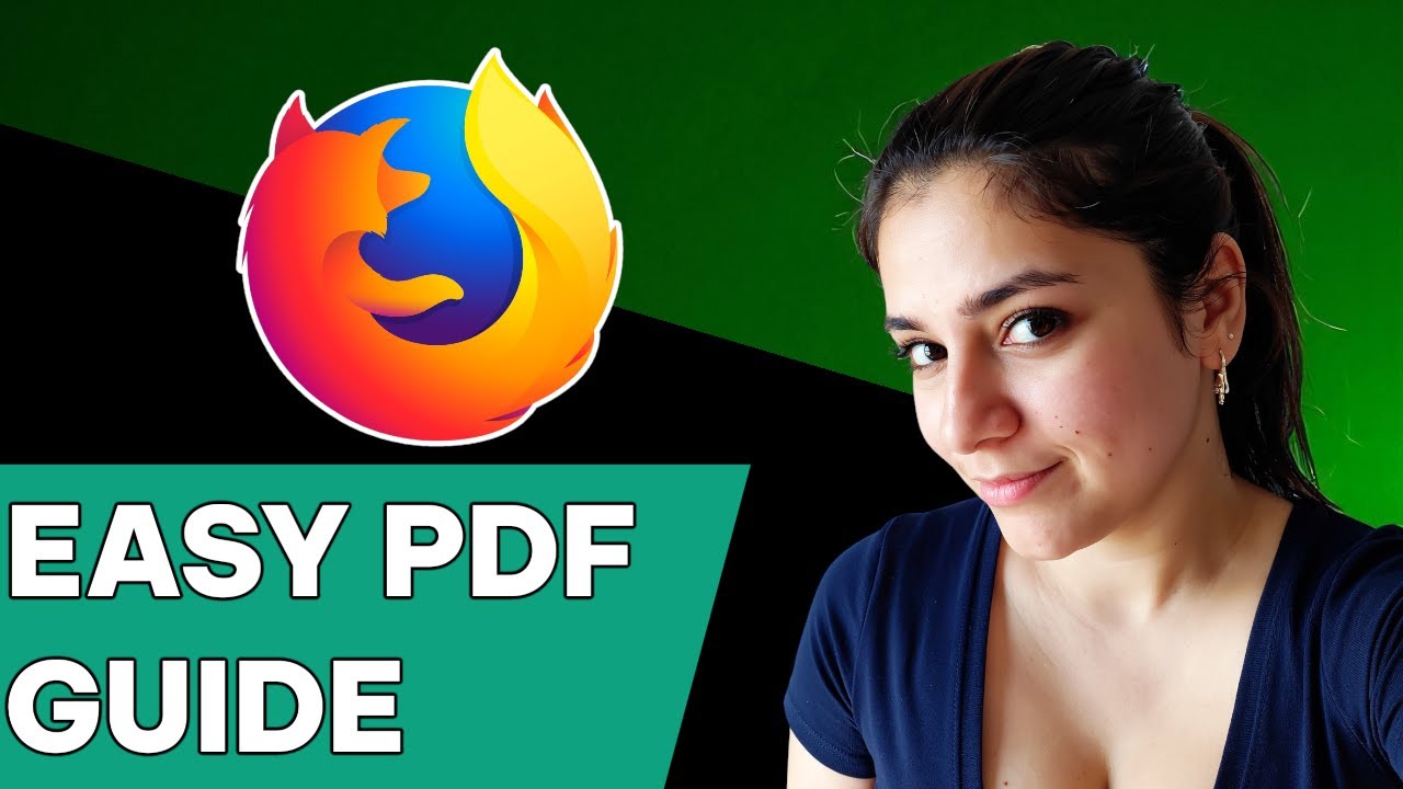 How To Edit, Sign Or Rotate A PDF Using Mozilla Firefox PC - YouTube
