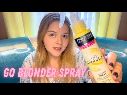 John Frieda Go Blonder Spray 1 Year Results - Brown to Blonde Hair ...