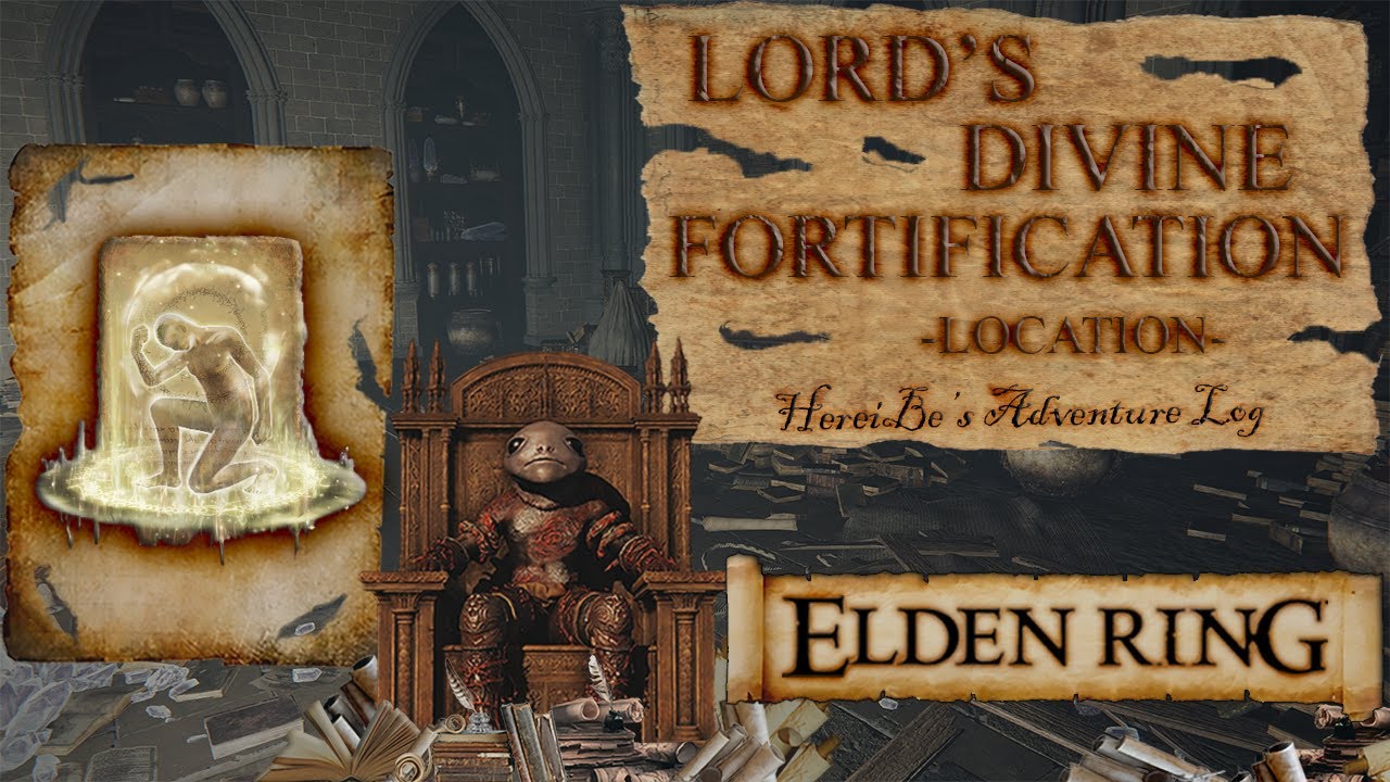 Lord's Divine Fortification Location | Elden Ring - YouTube