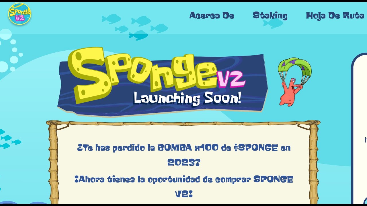Sponge V2 colaboración especial ¿Invertir en Memes? ¡Solo por diversión ...