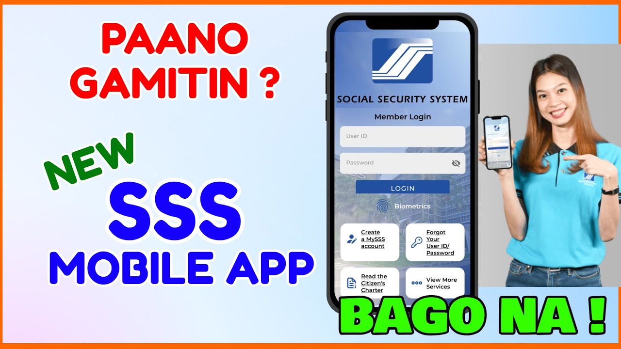 Paano Gamitin ang Bagong SSS App | How to Use SSS New Mobile App ...