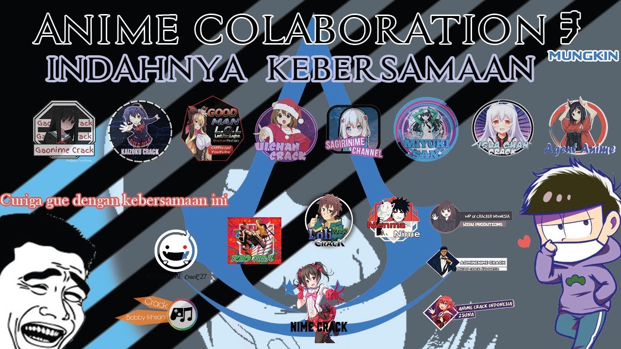 ANIME COLLABORATION 3. INDAHNYA KEBERSAMAAN. YEAP. MUNGKIN SAJA - YouTube