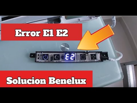 💥Codigo de error E2 - E1 aire acondicionado Benelux 🤑 - YouTube
