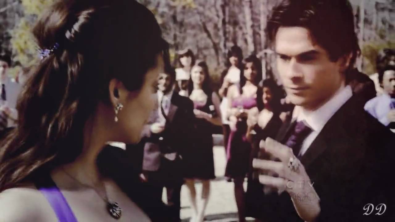 Damon & Elena | It is what it is | The dance scene (1.19) - YouTube