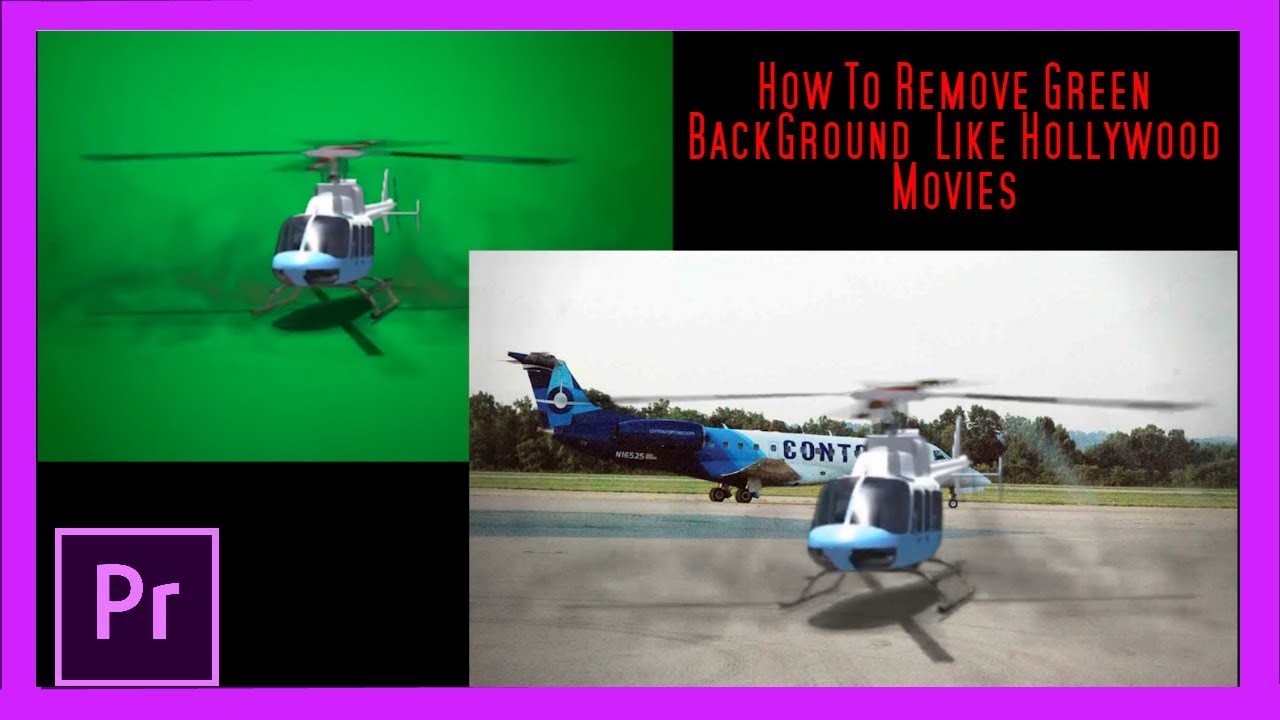 How to Remove Green Background like Hollywood Movies - YouTube