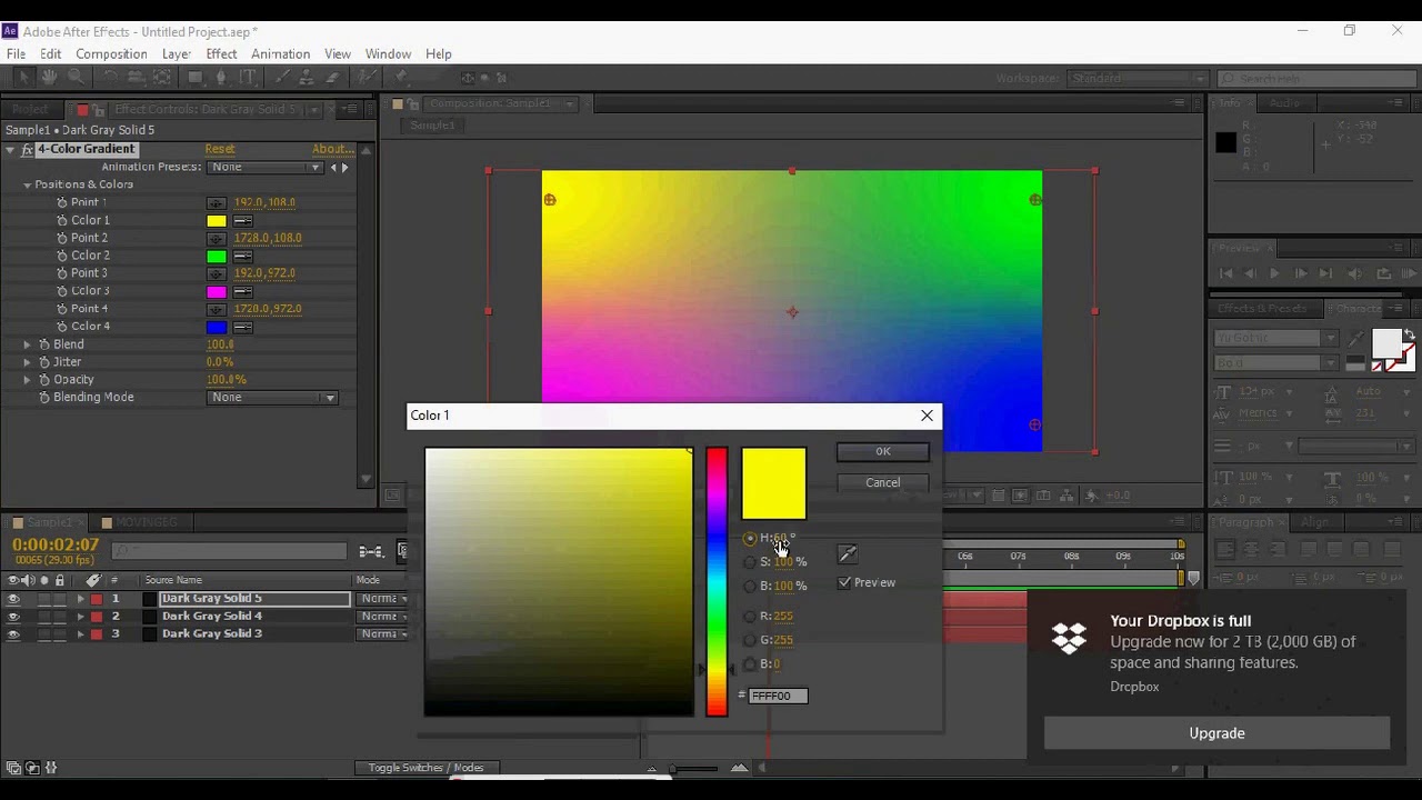 LESSON1 AFTER EFFECTS - YouTube