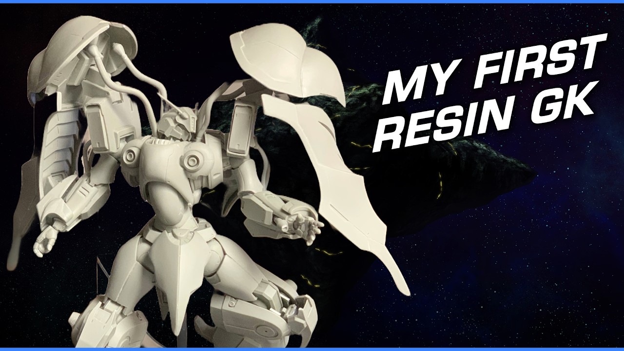 Unboxing NZ-000 QUIN MANTHA 1/144 Scale GK Gundam Resin Kit from E2046 ...