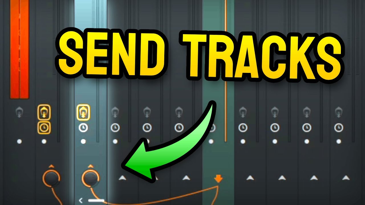 How to create send tracks in FL Studio - YouTube