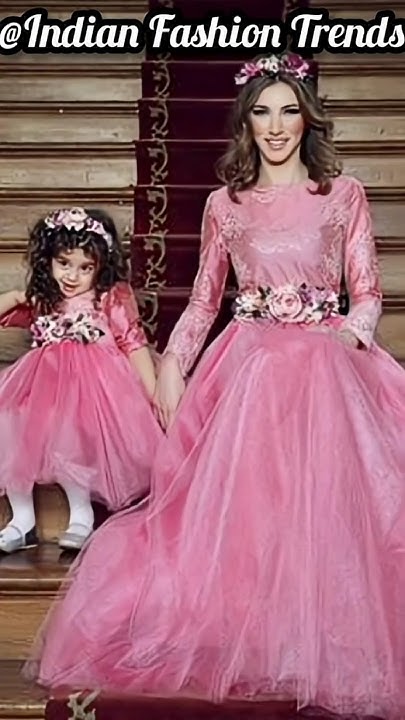 maa or Beti same dress#viral #momanddaughter #samedress #ytshorts #shorts - YouTube