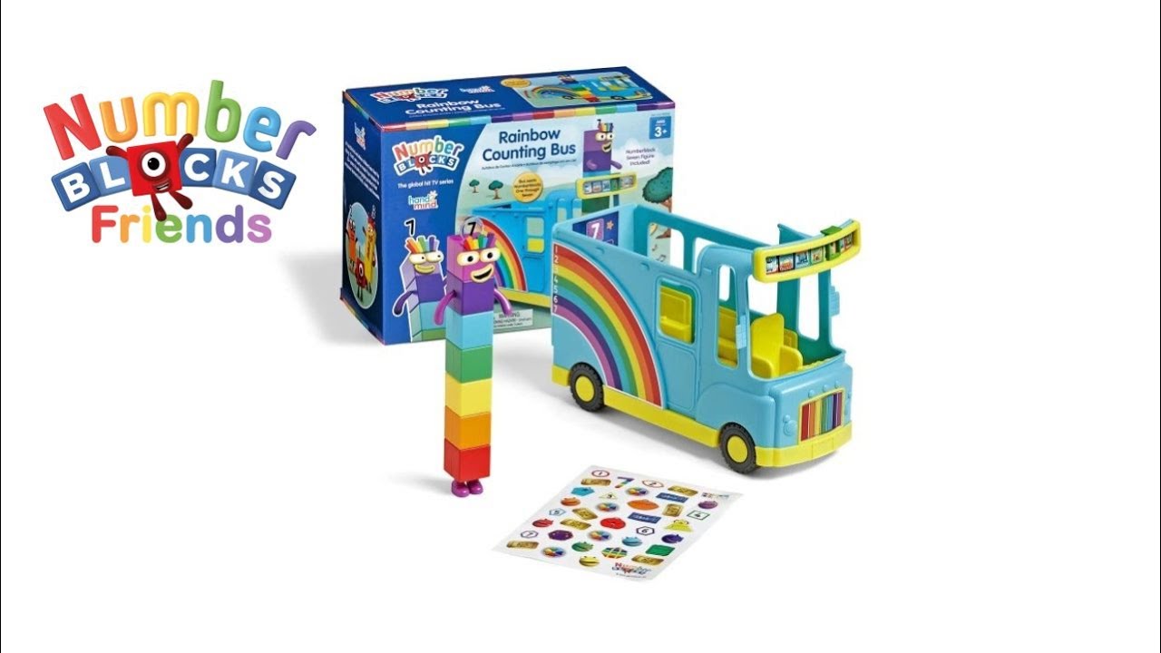 Numberblocks – Unboxing&Review Numberblock Rainbow Counting Bus ...