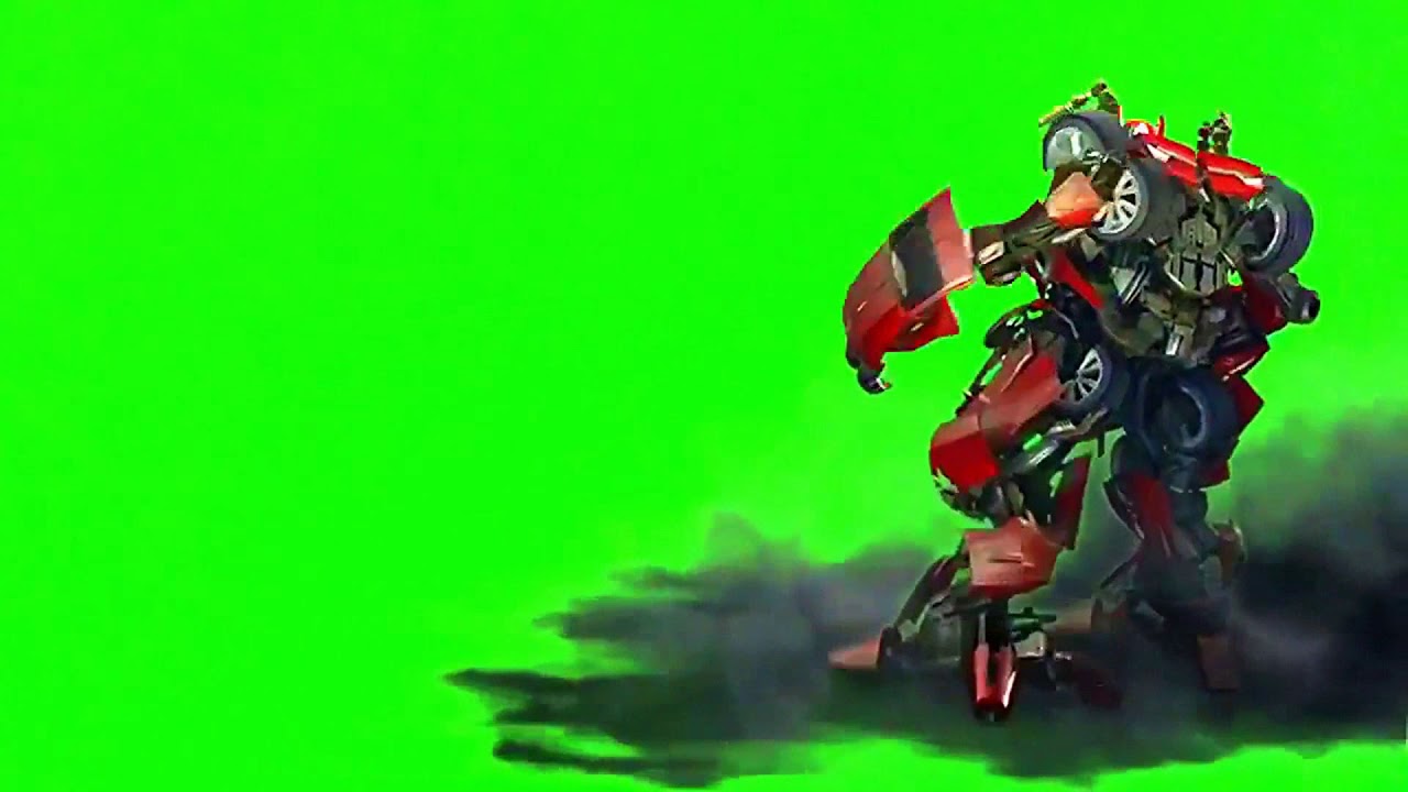 FREE GREEN SCREEN ROBOT - YouTube
