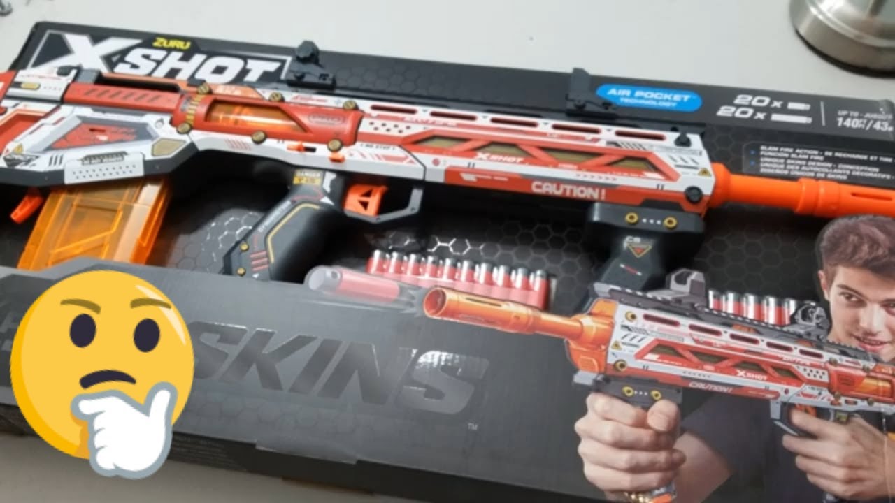 X-Shot Skins Pro Longshot Review Update - YouTube