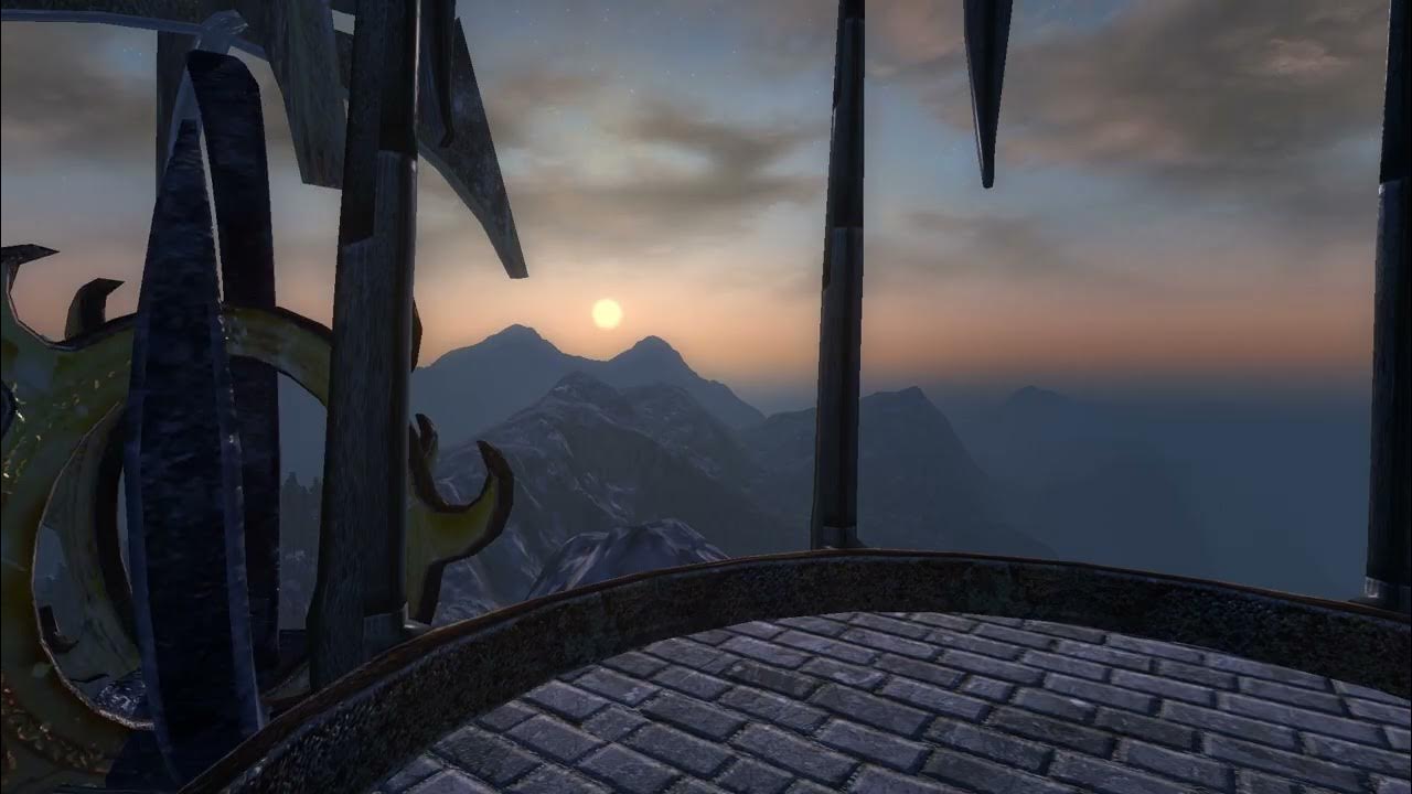 The Elder Scrolls IV: Oblivion - Frostcrag Spire: The Jerall Mountains - Sunrise - YouTube