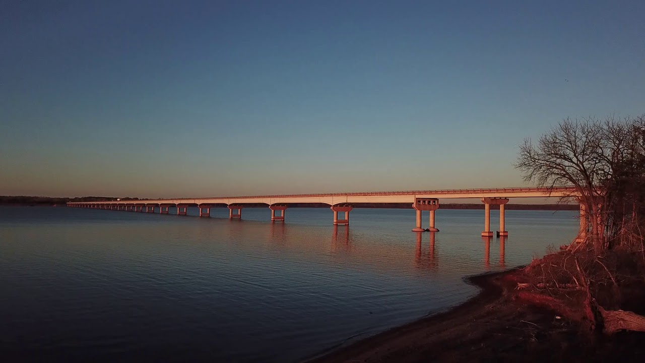 Willis Bridge Lake Texoma - YouTube