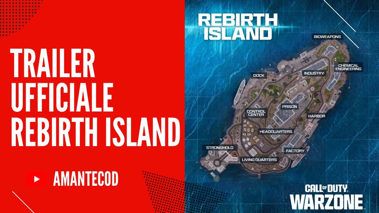 TRAILER UFFICIALE NUOVA REBIRTH ISLAND WARZONE 3 | SEASON 3 IL 3 APRILE ...
