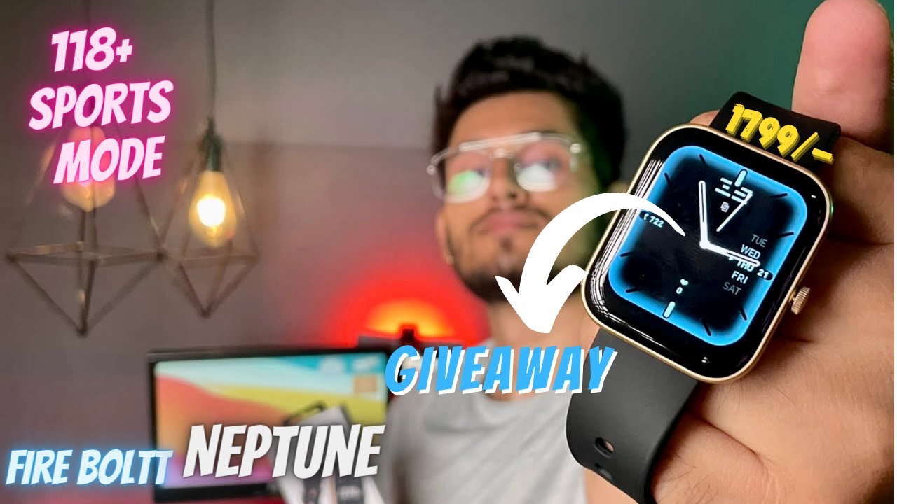 Fire Boltt Neptune Smartwatch Unboxing & Review | Best smartwatch under ...