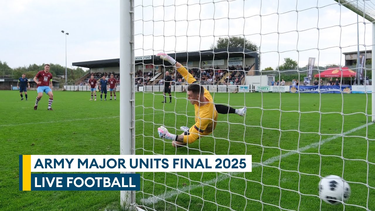 In full: Army FA Major Units Cup Final | 7th Parachute Regt RHA v 23 ...