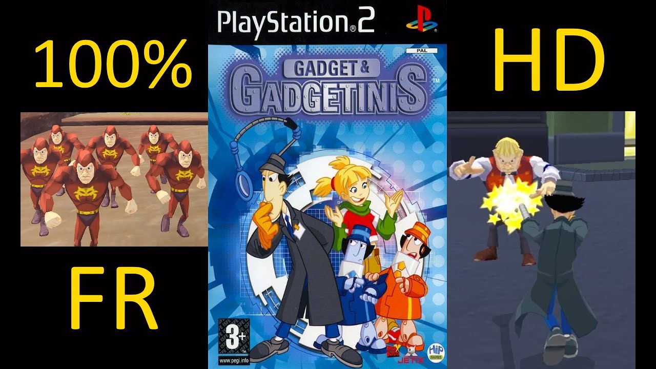 Gadget & Gadgetinis FULL GAME - PS2 (FR) HD - YouTube