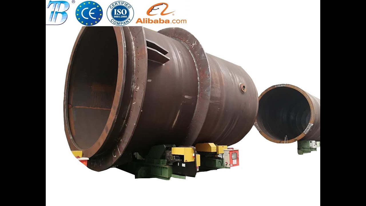 Wind Tower Manufacturing - YouTube