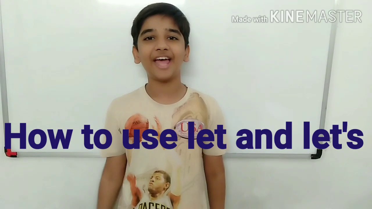 How to use let and let's in English. - YouTube