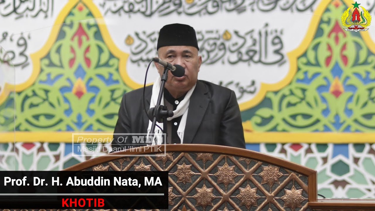 Filosofi Ibadah Dalam Islam | Prof. Dr. H. Abuddin Nata, MA - YouTube