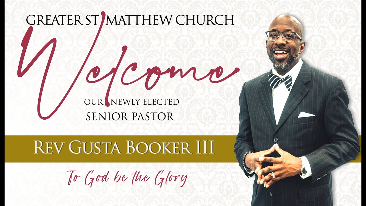 You're All I Need to Get By | Sr. Pastor Gusta Booker III - YouTube