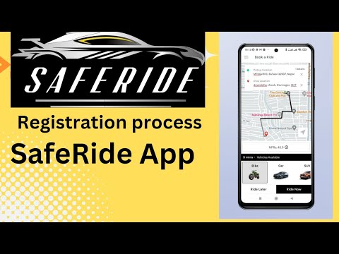 How to register SafeRide Rider app | Step by Step | Nepali Ride Sharing ...