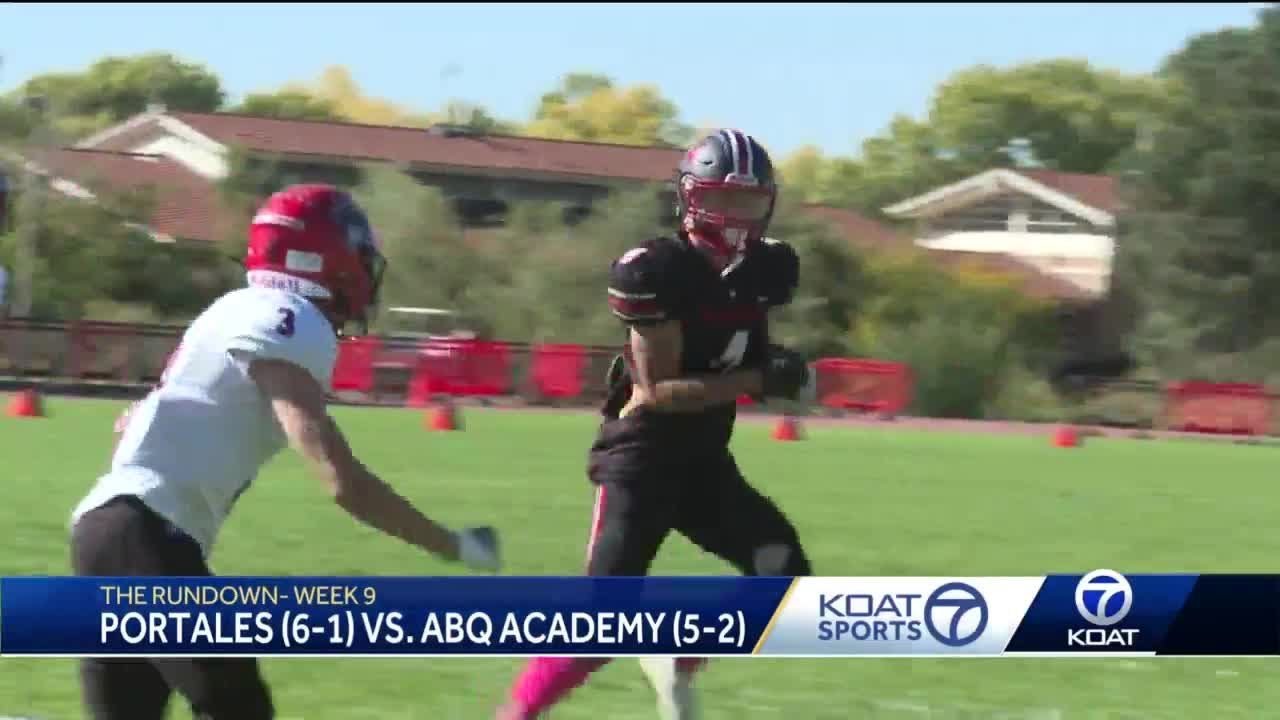 HS Football: Portales vs. Albuquerque Academy - YouTube