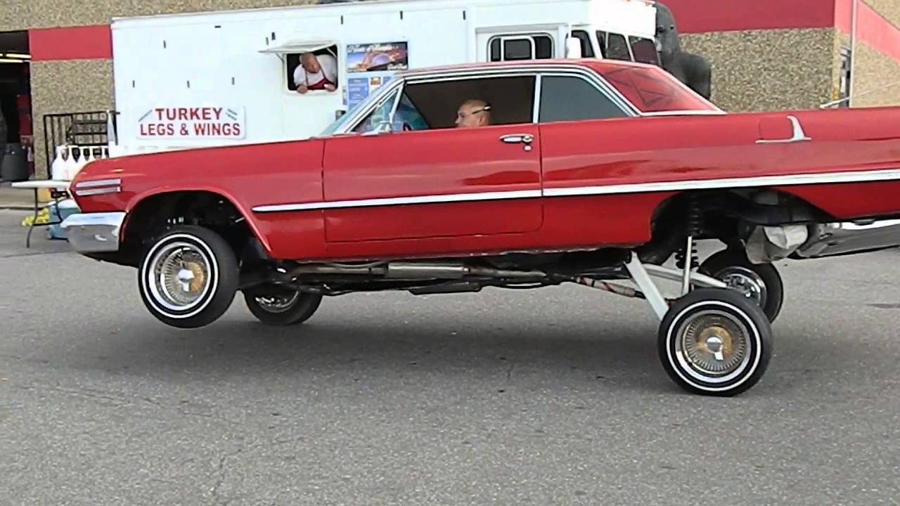 1963 Chevrolet Impala in 3-Wheel Motion #WhipPaparazzi - YouTube