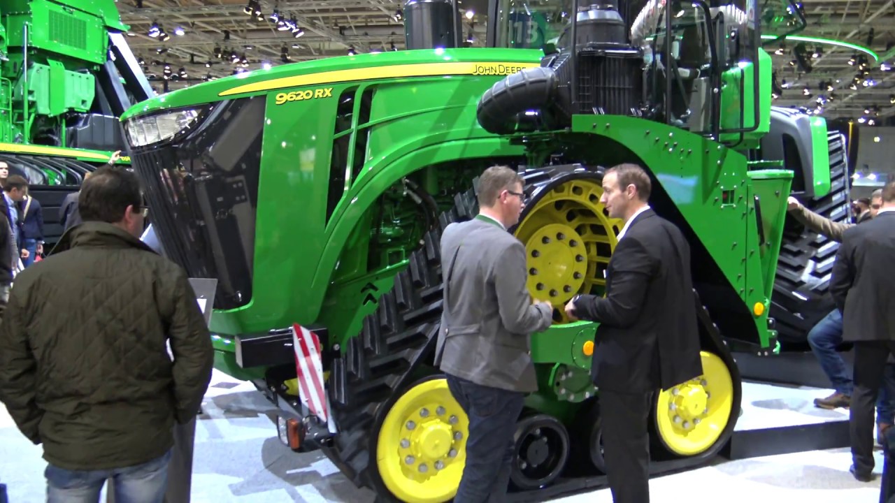 AGRI TECHNICA 2017 JOHN DEERE 9620 RX - 8400 R - YouTube