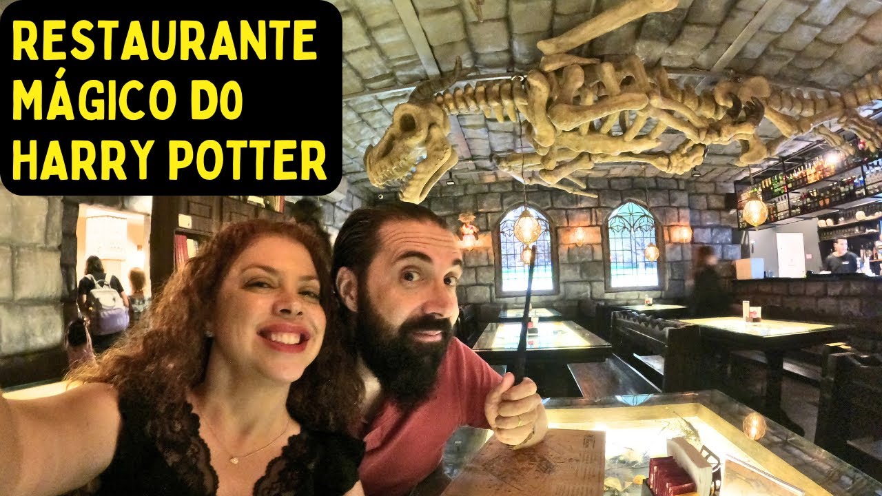 BECO HEXAGONAL: Restaurante inspirado em Harry Potter - YouTube